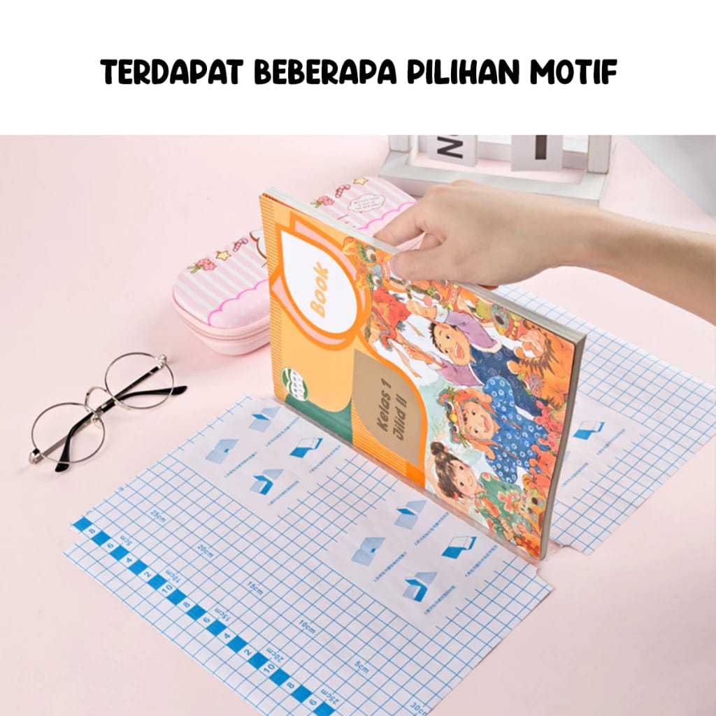 Jual jaya SAMPUL BUKU plastik book cover sampul buku tahan air pvc isi ...