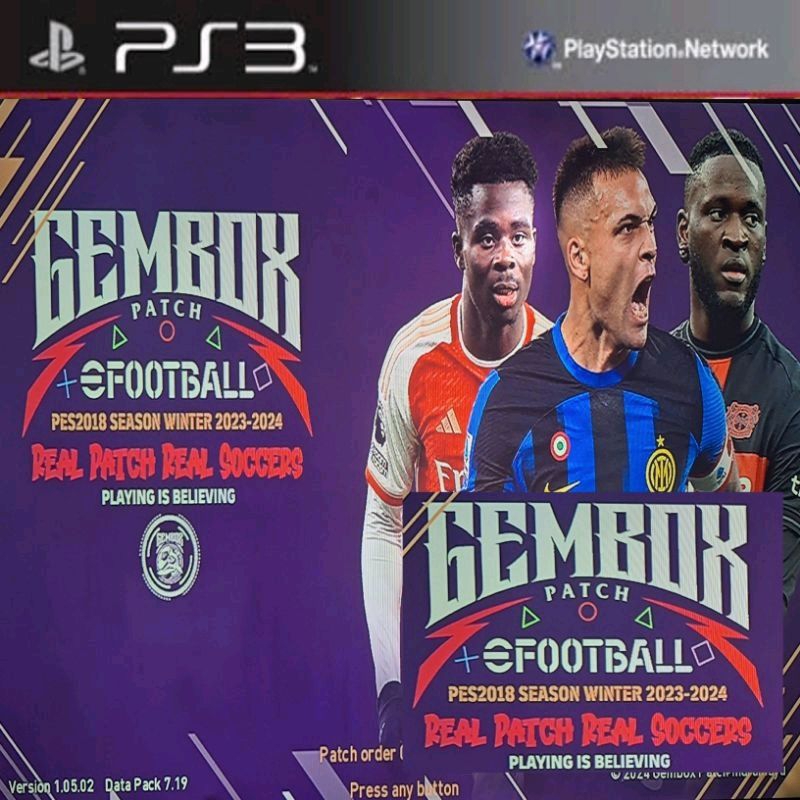 Jual Blu-ray Disc Game PS3 Pes Gembox Winter Edisi 2024 +rev1 | Shopee ...