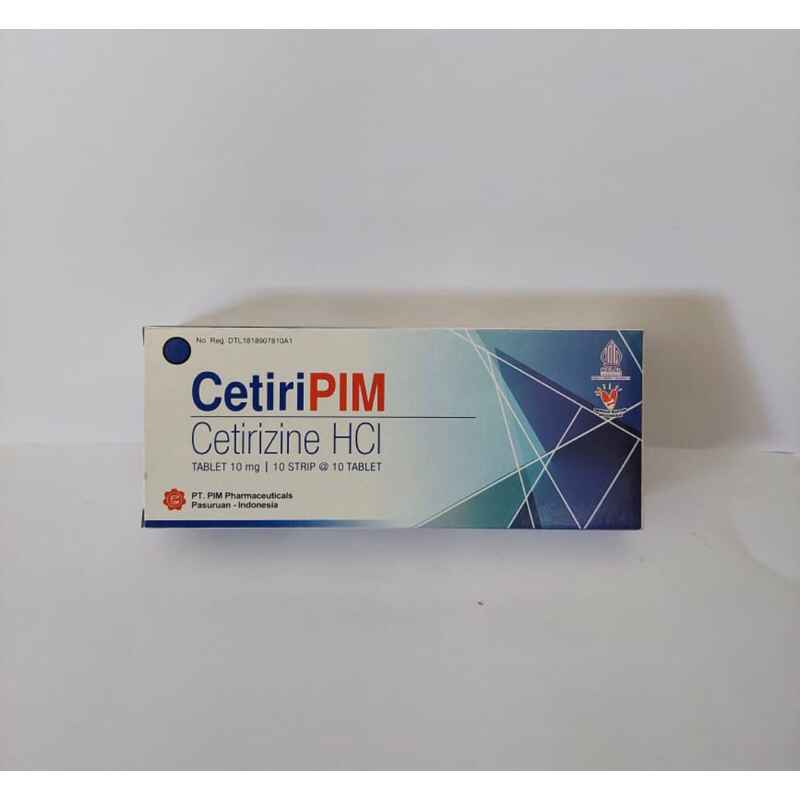 Jual CETIRI PIM 10 Tablet / Strip | Shopee Indonesia