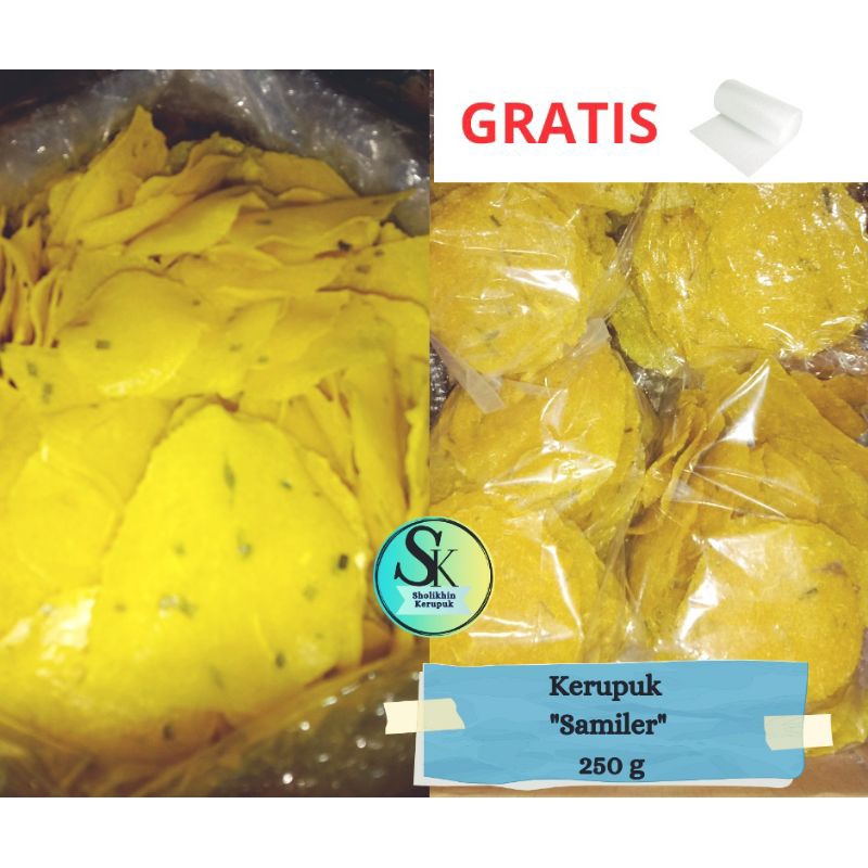 Jual Kerupuk Samiler 250 gram / Kerupuk Singkong / Kerupuk Mentah ...