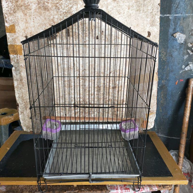 Jual Sangkar Kandang KOTAK BESI NO 2 burung jalak, cucak ijo , beo ...