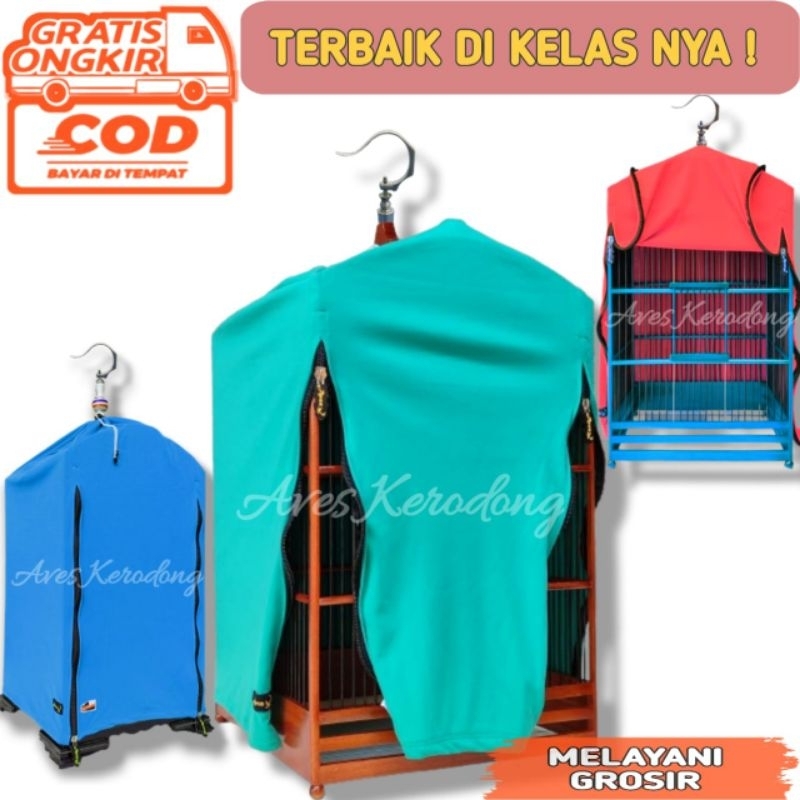 Jual KRODONG KOTAK 123 AVES DOBLE RESLETING KERODONG SANGKAR KANDANG ...