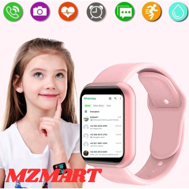 Jual Jam Tangan Hp Pintar Android Digital Smartwatch Imo Anak Pria Wanita Dewasa Sport Bluetooth ...
