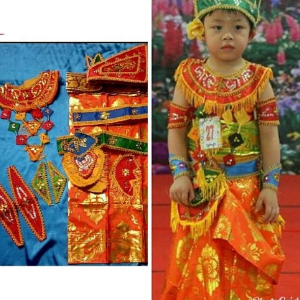 Jual Promo Populer Baju adat bali panji semirang TK SD Pakaian adat ...