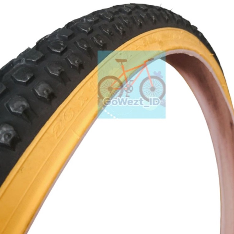 Jual Harga Bersahabat Ban Luar Sepeda SWALLOW Ukuran 26 x 175 Deli Tire MTB Mini Gunung Hitam ...