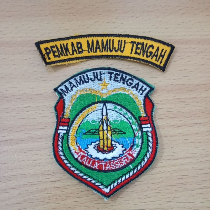 Jual Set Bordir Badge Lambang Logo Kabupaten Mamuju Tengah | Shopee ...