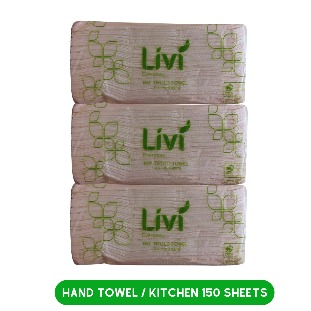 Jual Tisu Livi handtowel kitchen tissu makan tisue dapur cuci tangan ...
