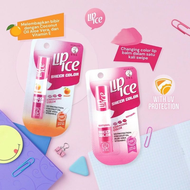 Jual Lip Ice Sheer Color Rohto - Colored Lip Balm - Pelembab Bibir ...