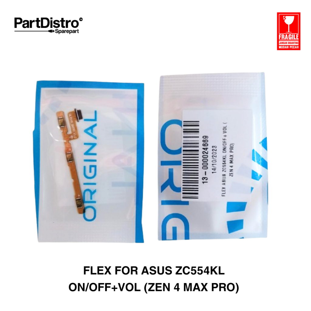 Jual FLEX ON/OFF+VOL UNTUK SERI ASUS ZC554KL (ZEN 4 MAX PRO) | Shopee ...