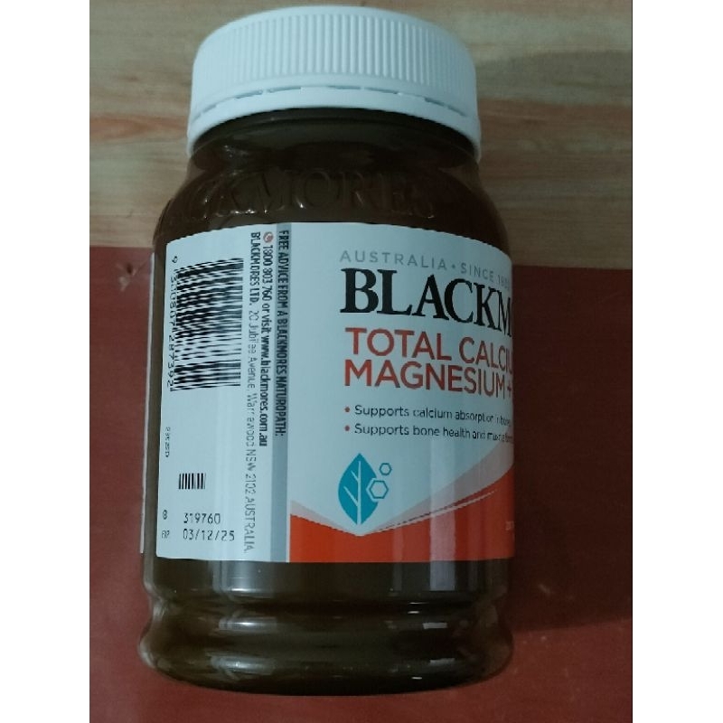 Jual READY SALE! Blackmores Total Calcium Magnesium + D3 200 tabs ...