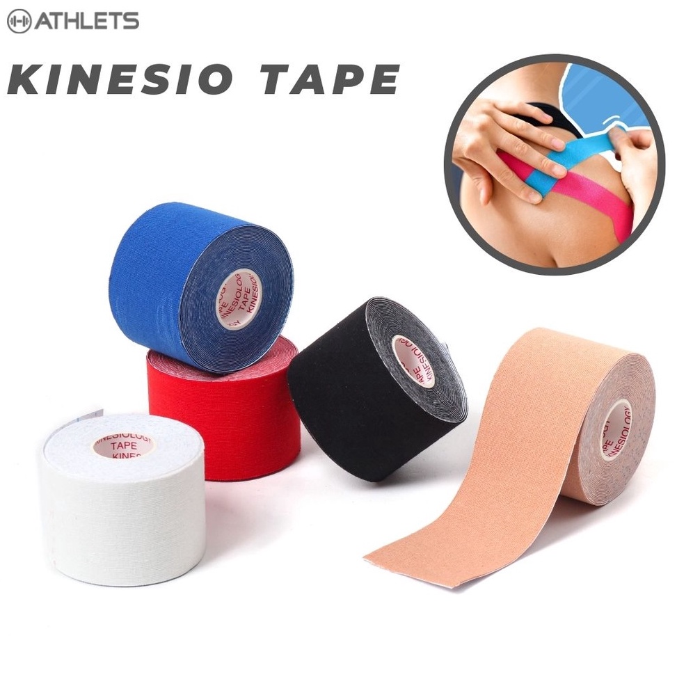 Jual KODE T26T ATHLETS Kinesio Tape Plester Otot Muscle Tapping ...