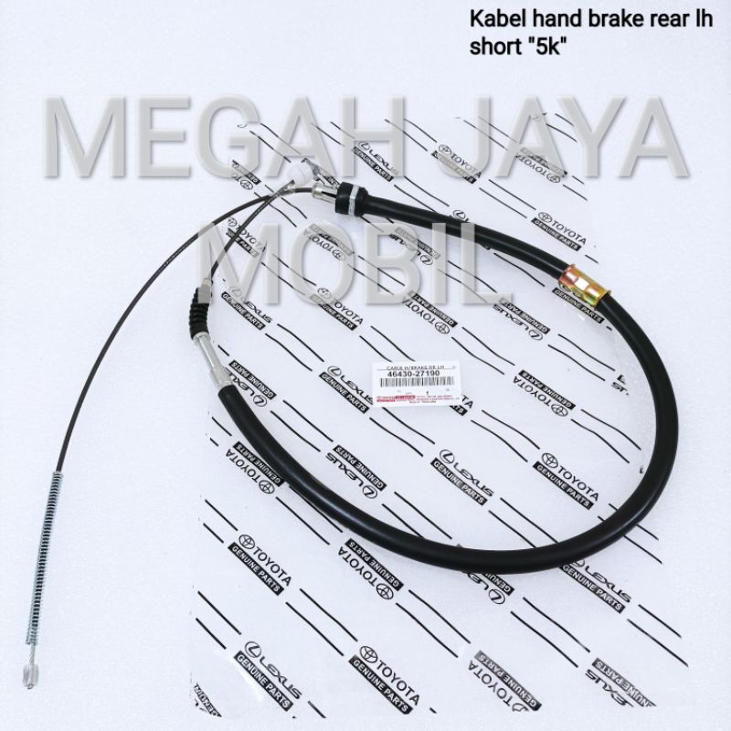 Jual Kabel rem tangan belakang kiri Kijang Super 5k pendek | Shopee ...