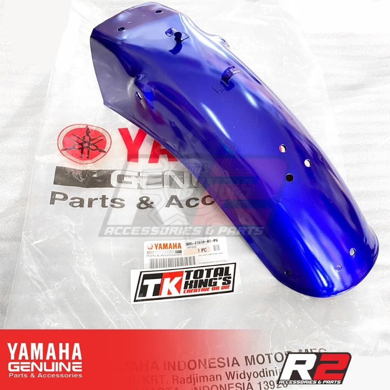 Jual SPAKBOR BELAKANG RX KING BIRU ORIGINAL 3M5-F1610-01-P6 | Shopee ...