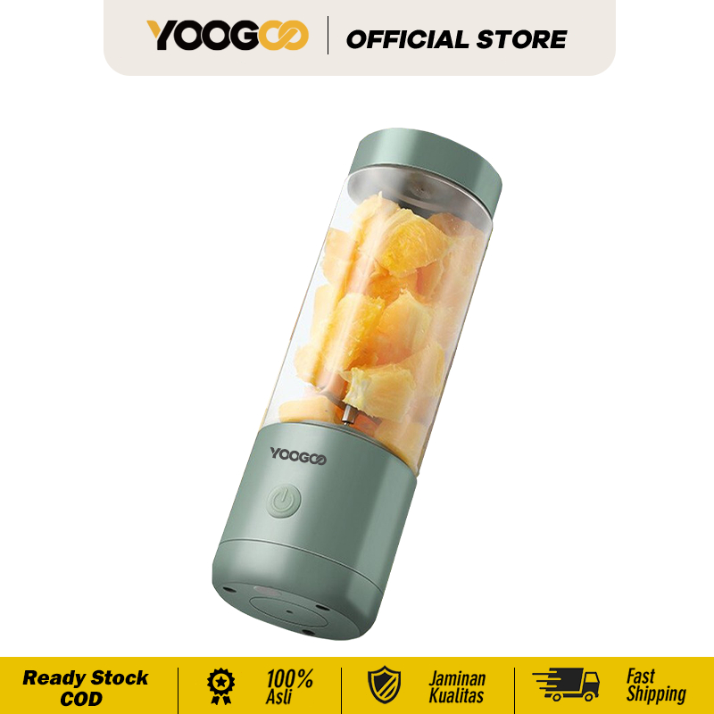 Jual YOOGOO 400ML Blender Juicer Portable USB Multifungsi 4 Mata Pisau ...