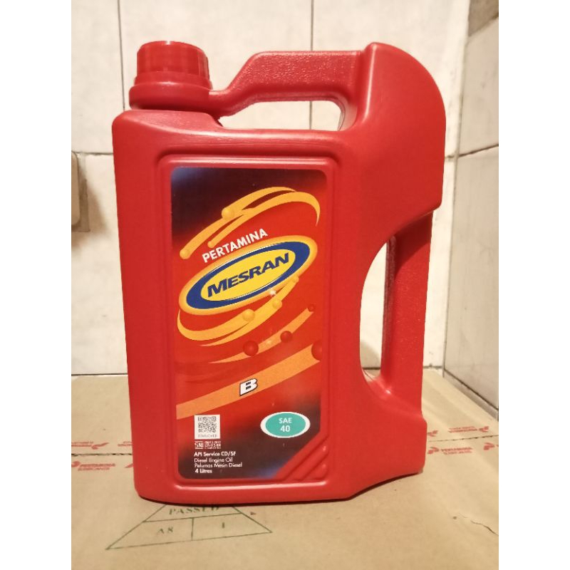 Jual OLI MESRAN B40 4LITER SAE 40 ( DIESEL ) | Shopee Indonesia