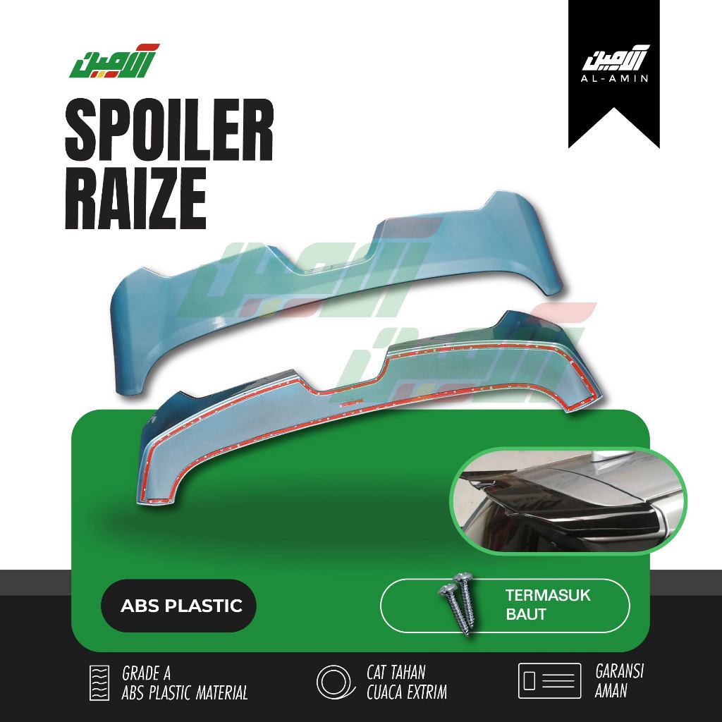 Jual spoiler Toyota all new raize two tone 2021 | Shopee Indonesia