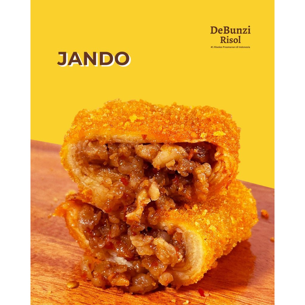 Jual FROZEN RISOLES - JANDO ISI 5 | DEBUNZI RISOL | Shopee Indonesia