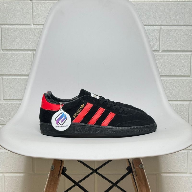 Jual Sepatu Pria Adidas Spezial Black Red Sneakers Pria | Shopee Indonesia
