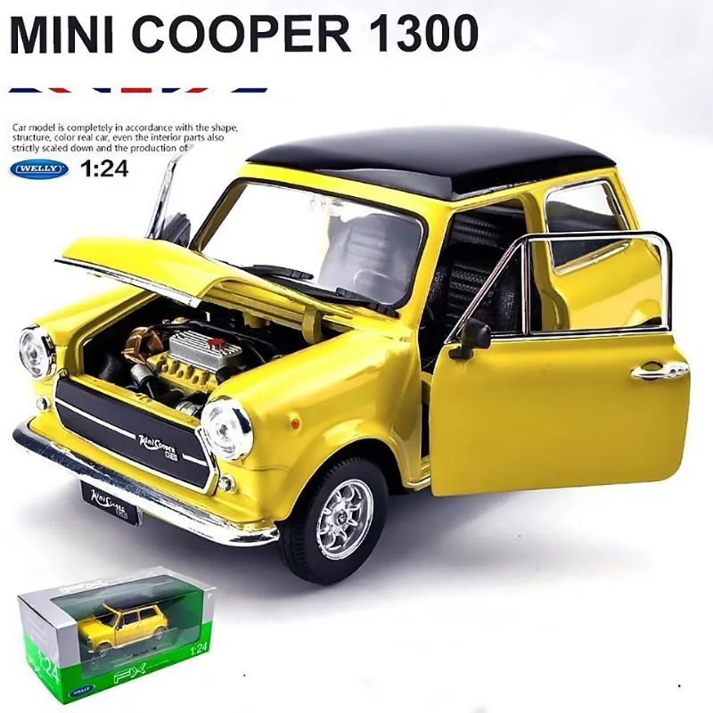 Jual Mini Cooper 1300 Mainan Mobil Mobilan Skala 24 Jagat Diecast ...