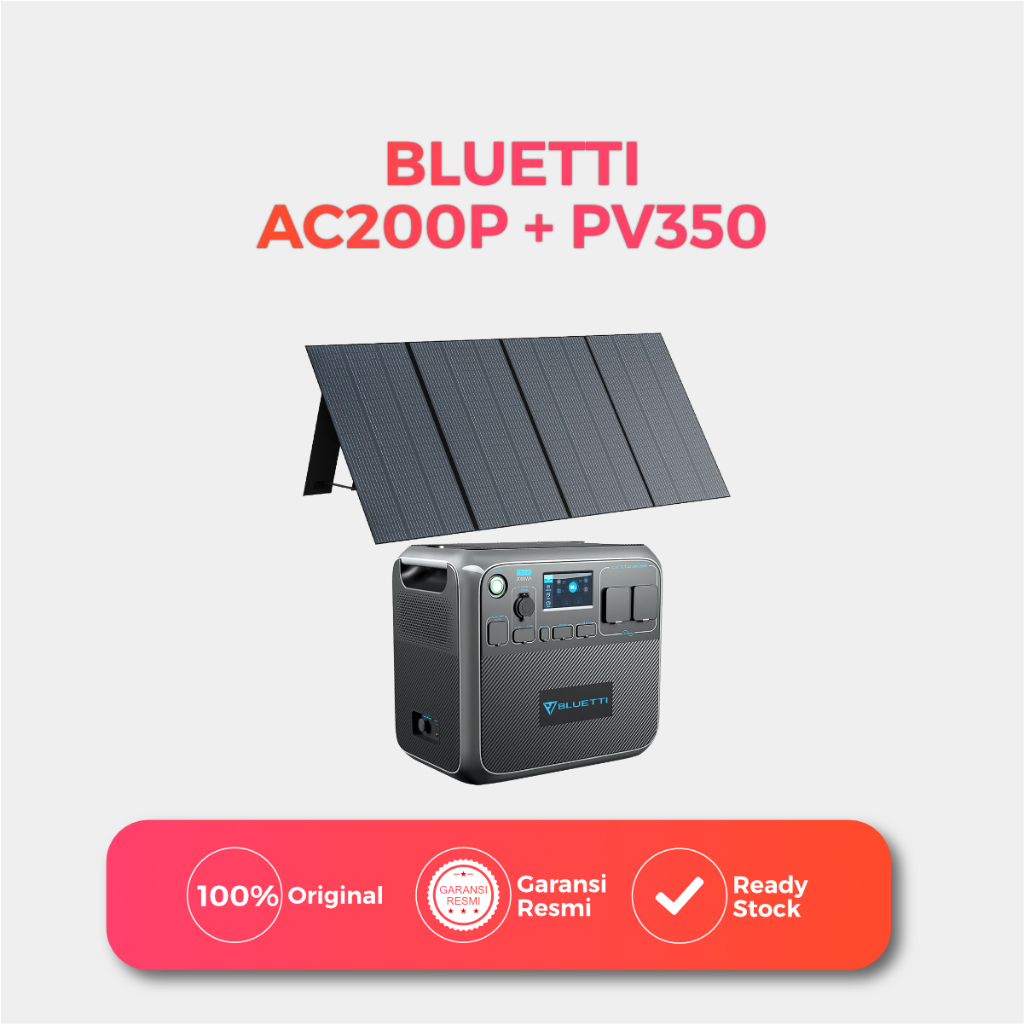 Jual BLUETTI AC200P Portable Power Station | 2000W 2000Wh - AC200P ...