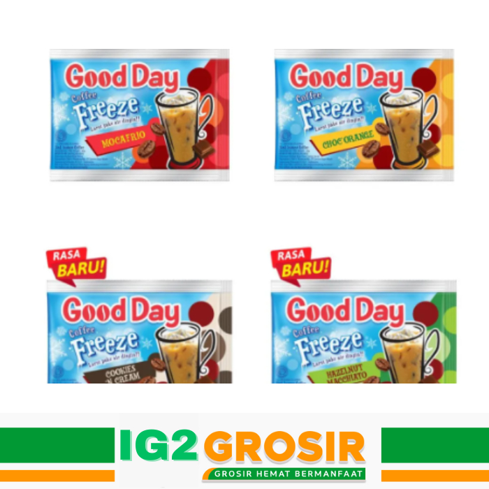 Jual Good Day Freeze 1 Renceng isi 10 Bungkus | Shopee Indonesia
