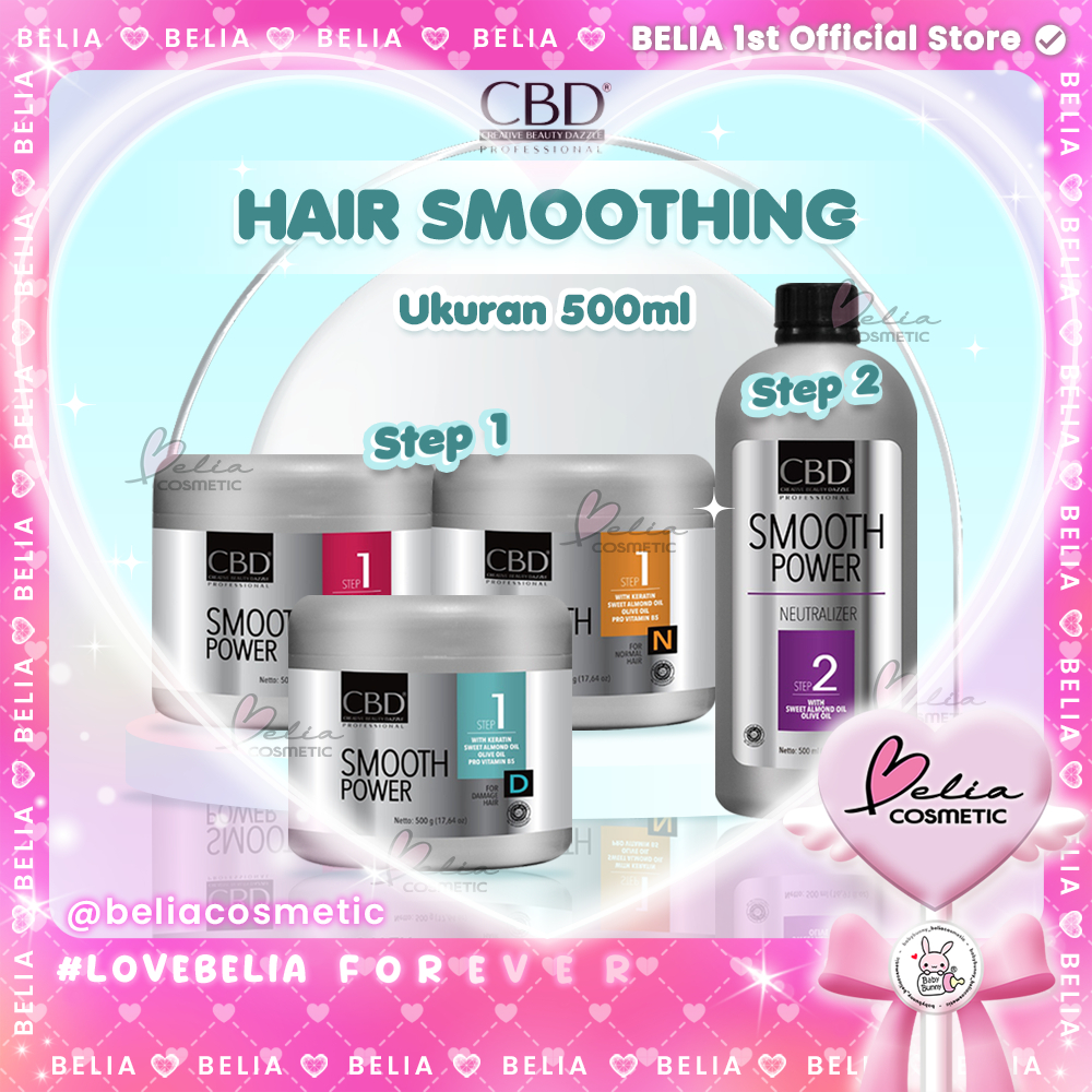 Jual BELIA CBD Hair Smoothing Series | Smooth Power | Normal ...