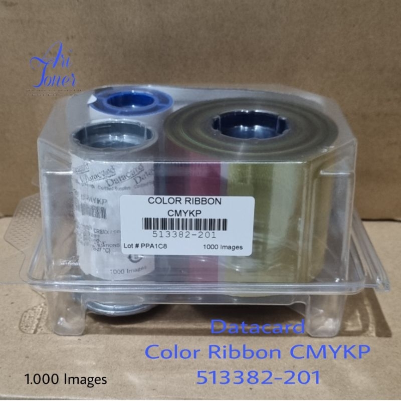 Jual Datacard Ribbon color CMYKP 513382-201 original | Shopee Indonesia