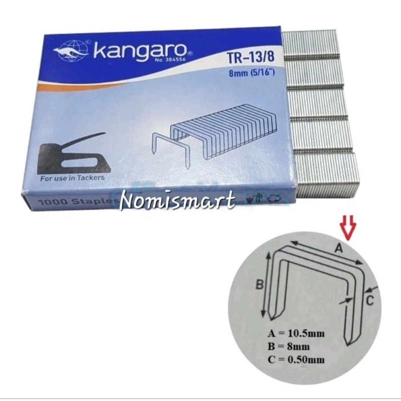Jual Isi Necis / Staples Tembak Kangaro TR 13/8 | Shopee Indonesia
