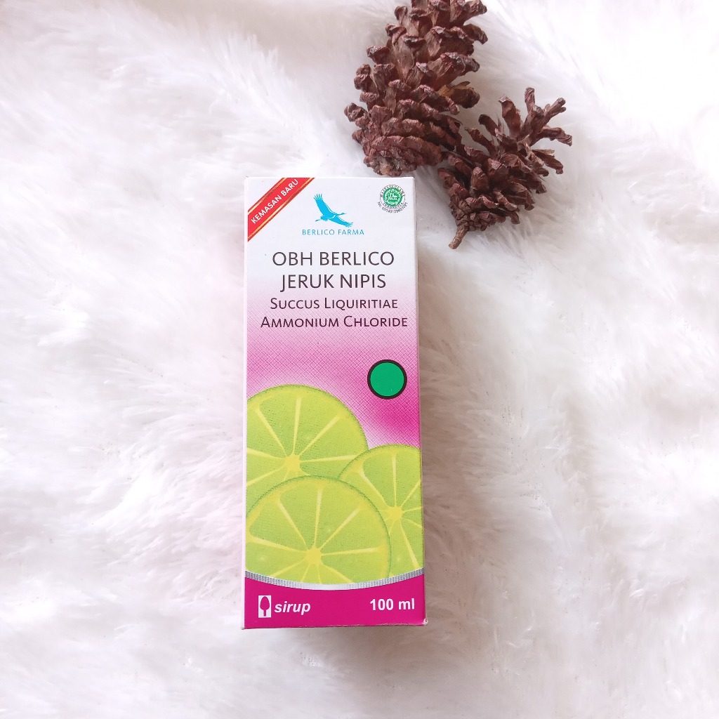 Jual OBH | OBH BERLICO JERUK NIPIS SIRUP 100ML | OBAT BATUK | BATUK ...