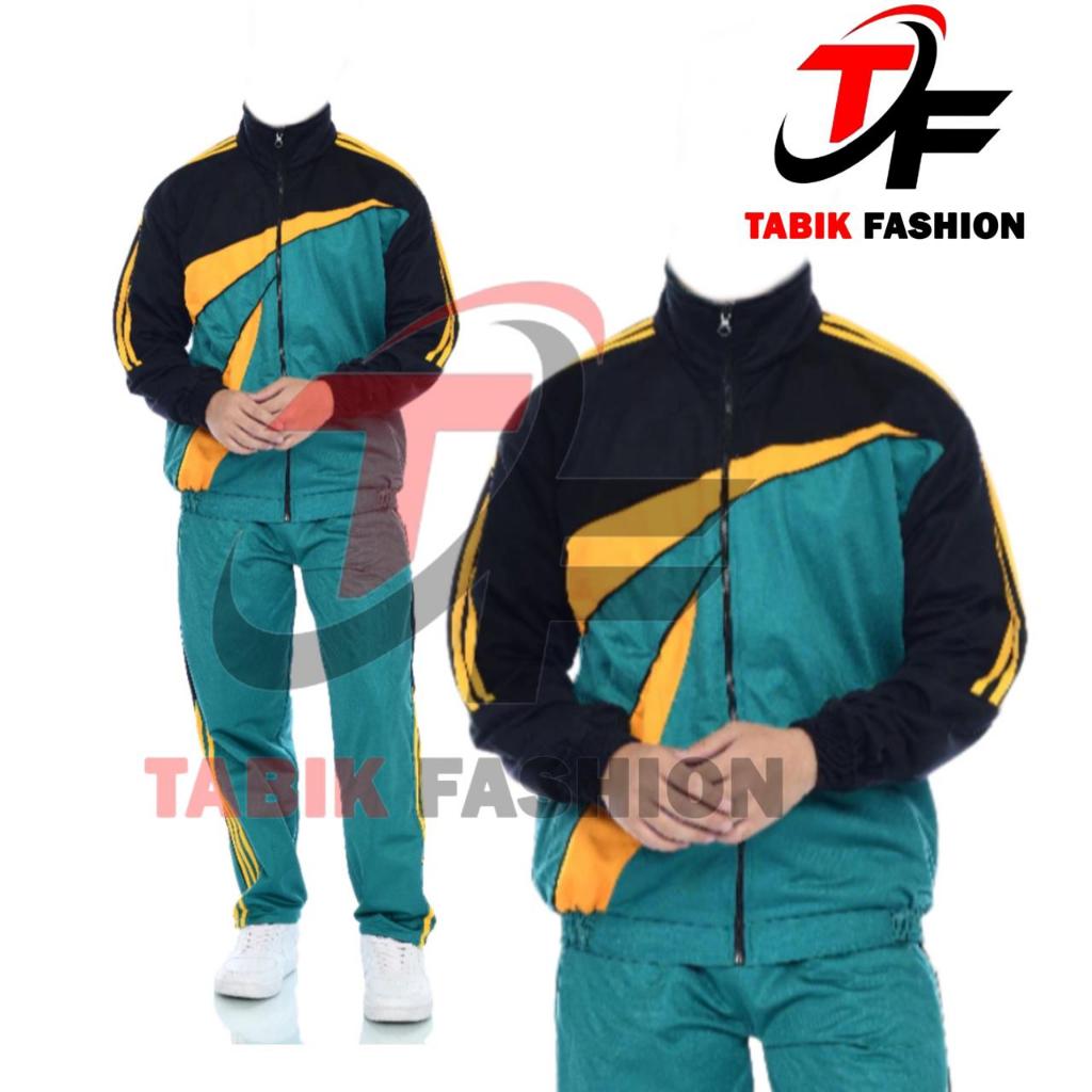 Jual Stelan jaket training olahraga / jaket training olahraga Tabik ...
