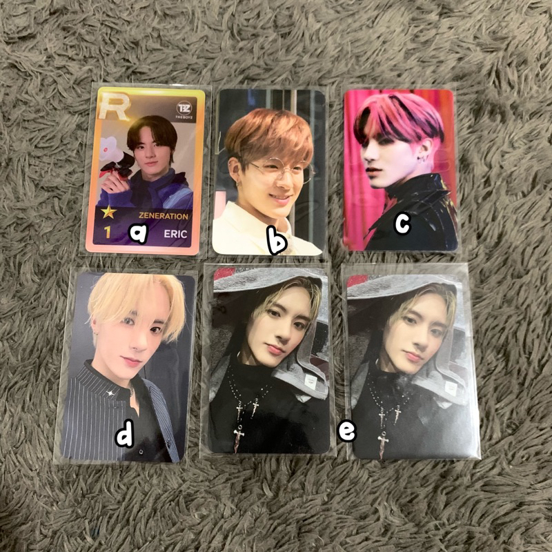 Jual [THE BOYZ TBZ PC PHOTOCARD] Eric Switch Ecobag Japan Lucky Draw LD ...