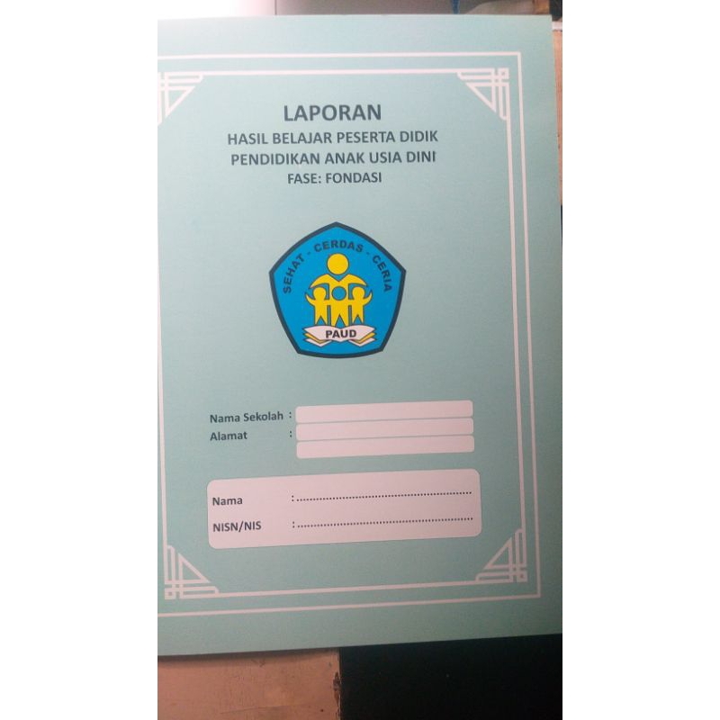 Jual Raport paud kurikulum merdeka | Shopee Indonesia