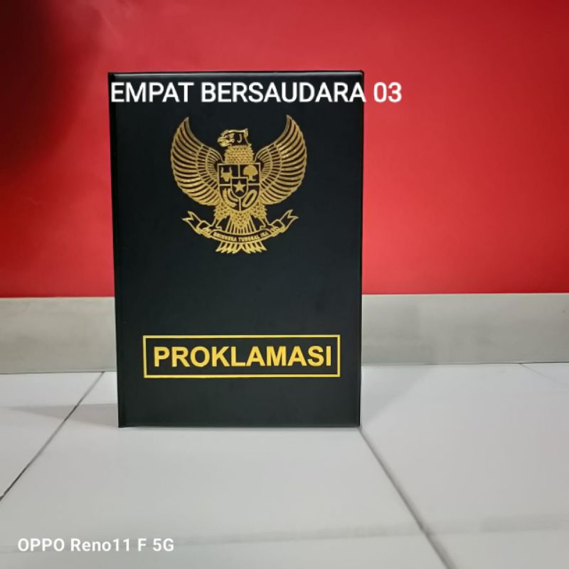 Jual MAP UPACARA (PERLENGKAPAN UPACARA BENDERA)PROKLAMASI READY STOKK ...