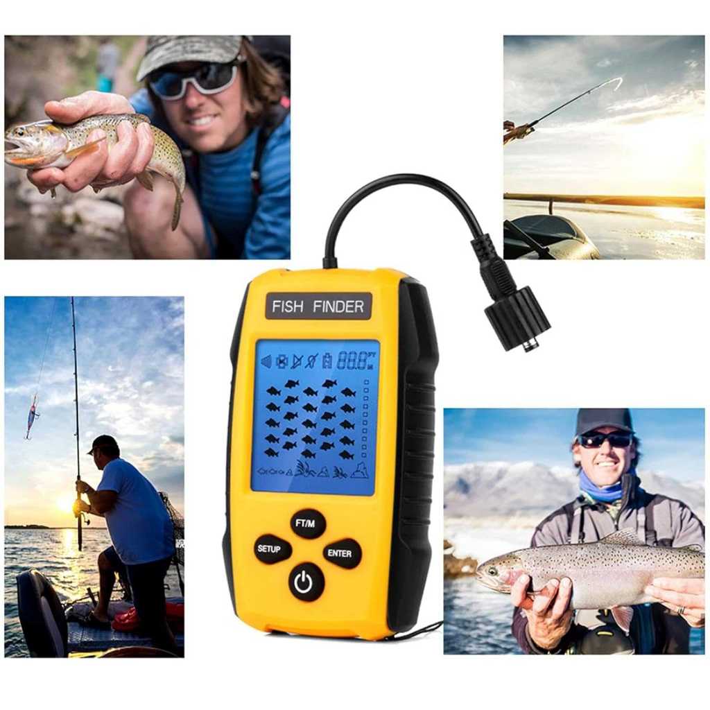 Jual COD Fish Finder Alat GPS Sensor Pelacak Pendeteksi Ikan Di Sungai ...