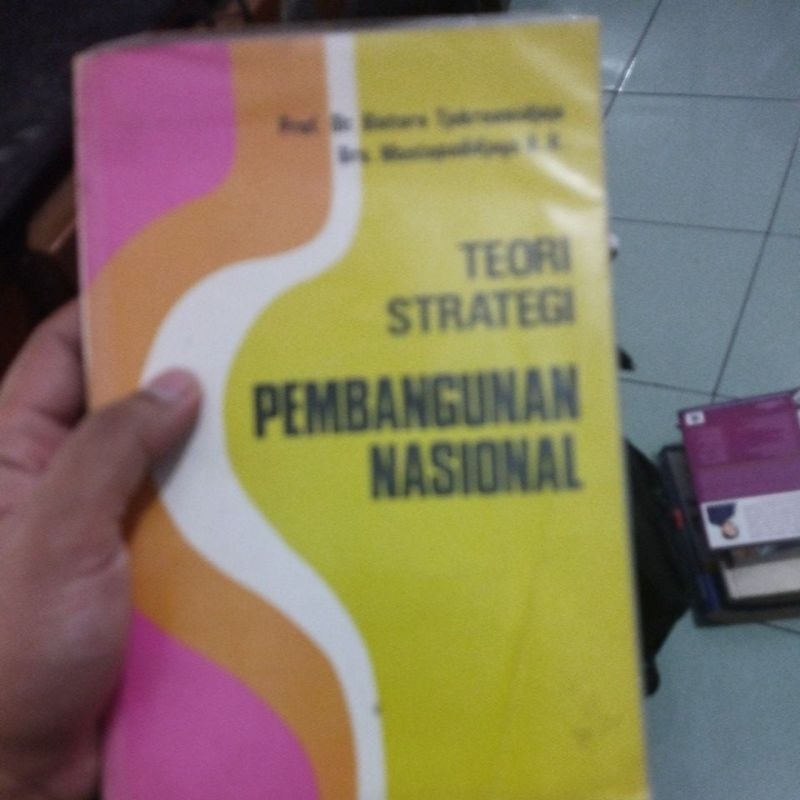 Jual Buku Teori Strategi Pembangunan Nasional - Prof. Dr. Bintoro ...