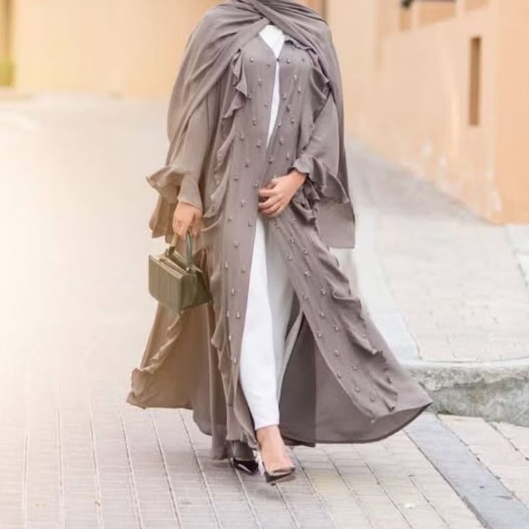 Jual Abaya Outer Premium - Simple Elegan | Shopee Indonesia
