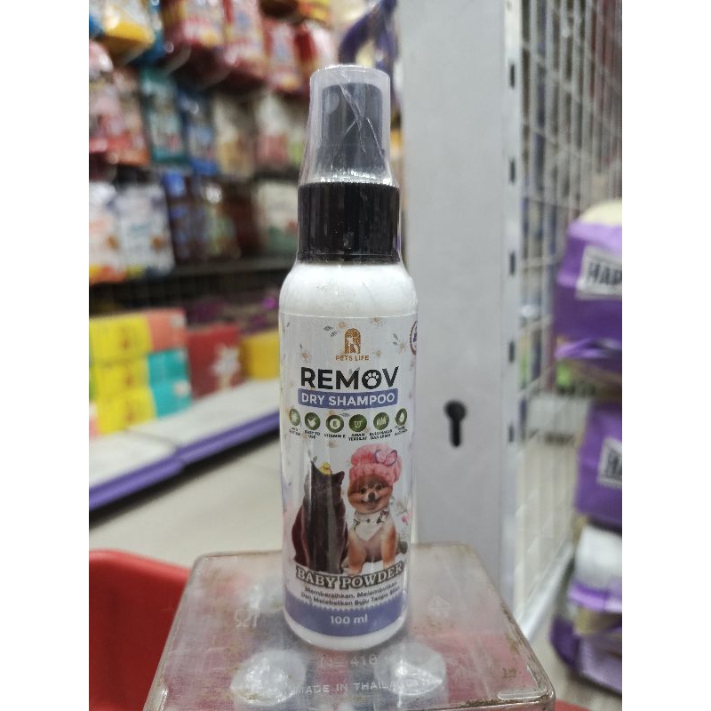 Jual remov dry shampo baby powder 100ml | Shopee Indonesia