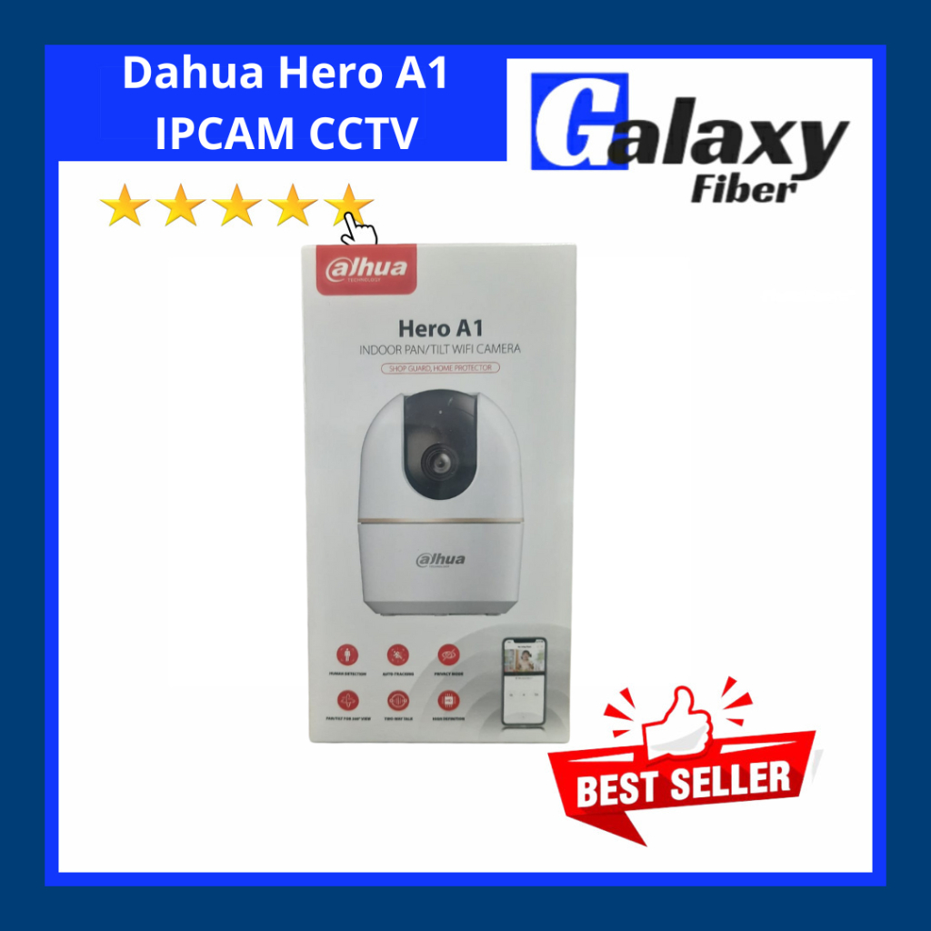 Jual Dahua Hero A1 2MP IP Camera Indoor WiFi Pan & Tilt | Shopee Indonesia