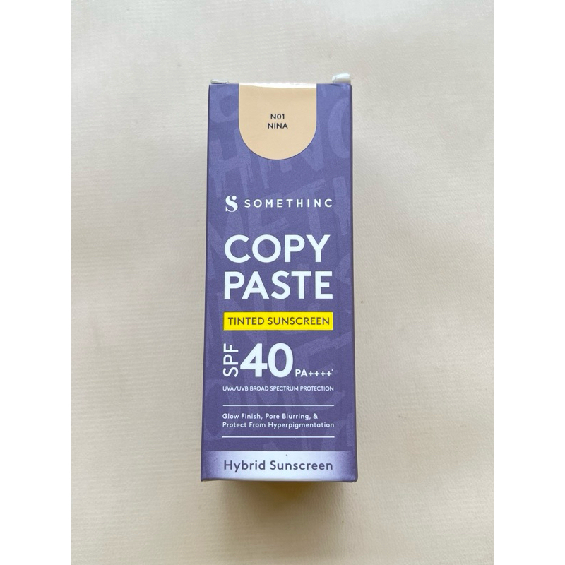 Jual SOMETHINC Copy Paste Tinted Sunscreen SPF 40 PA++++ 50ML | Shopee Indonesia