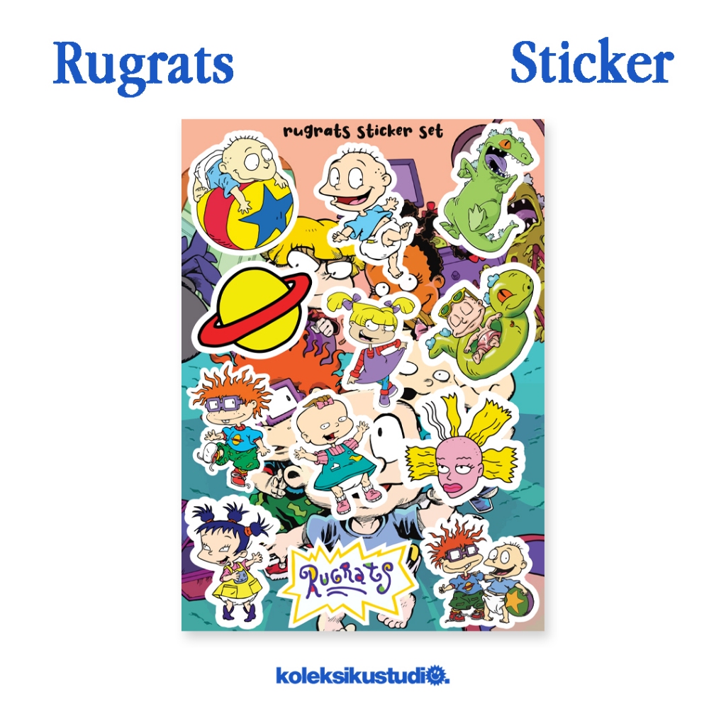 Jual Stiker Rugrats Sticker Kartun Cartoon Aesthetic Lucu Stiker HP ...