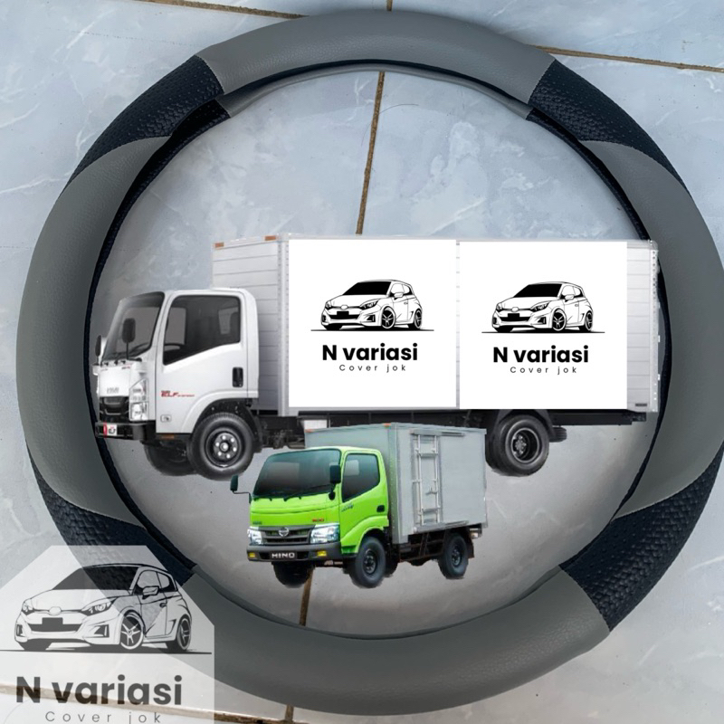 Jual Sarung setir Cover stir mobil truk box sedang isuzu dan hino ...
