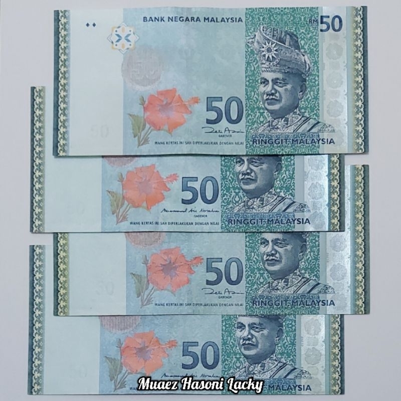 Jual Koleksi Malaysia Ringgit Pecahan 50 Ringgit | Shopee Indonesia