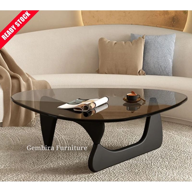 Jual meja hotel loby office tamu hall kaca kayu mewah | Shopee Indonesia