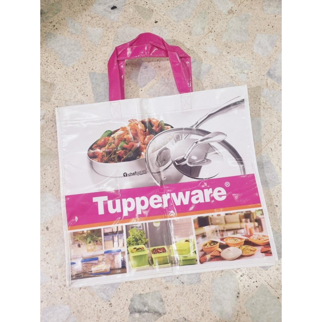 Jual TAS BELANJA BESAR LIPAT JUMBO TEBAL TUPPERWARE | Shopee Indonesia