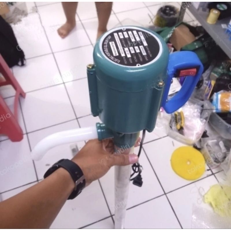 Jual Pompa Minyak Electric Drum Pump oil Listrik Barrel Pump 220v ...