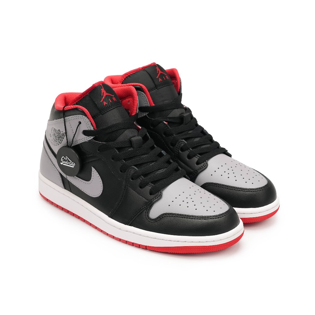 Jual Air Jordan 1 Mid Bred Shadow | Shopee Indonesia