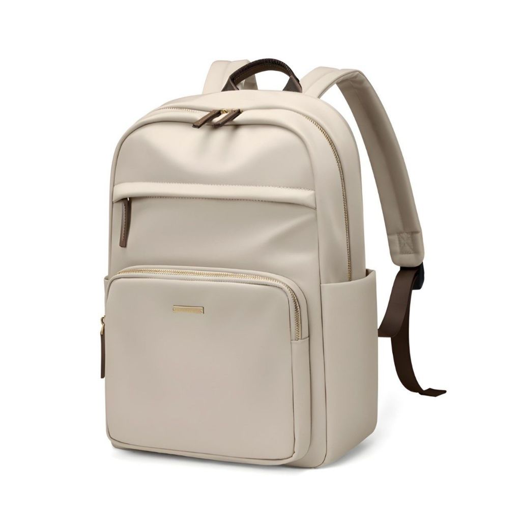 Jual Tas Ransel Wanita 15inc Leptop Sekolah Kuliah Kerja Warna Chaki ...