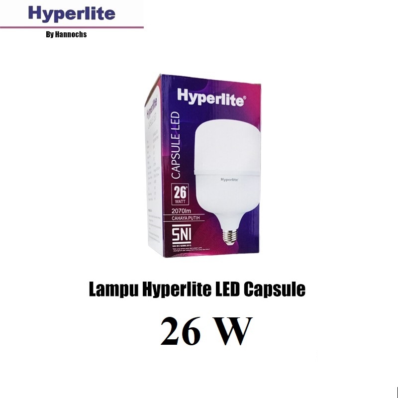 Jual Lampu Capsule LED Hyperlite 26Watt Cahaya Putih Original Lampu ...