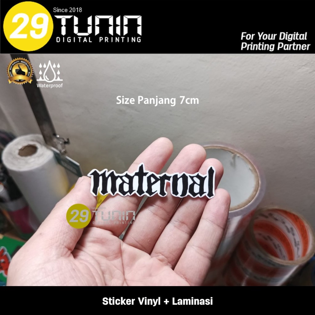 Jual Sticker Vinyl - Maternal Panjang 7cm | Shopee Indonesia