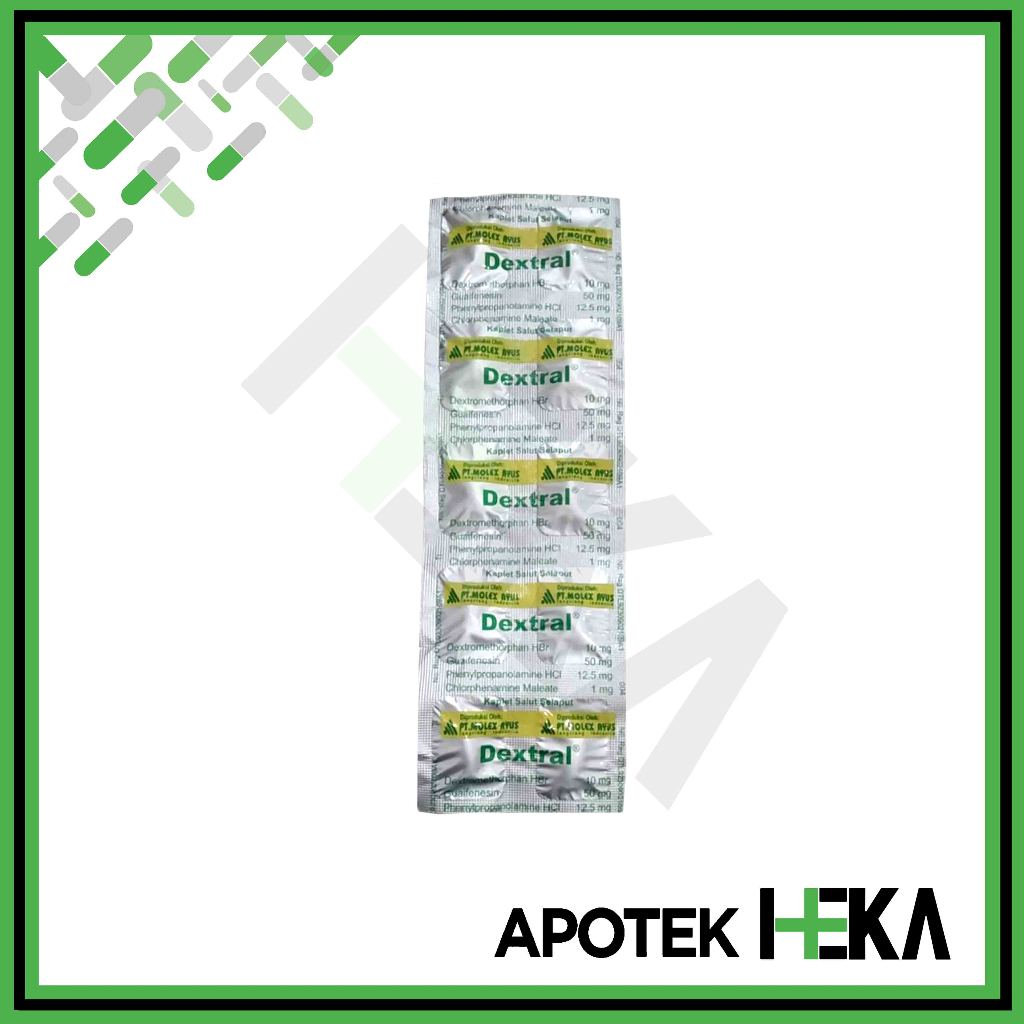 Jual Dextral Tablet Strip isi 10 Tablet - Obat Demam Batuk Pilek ...